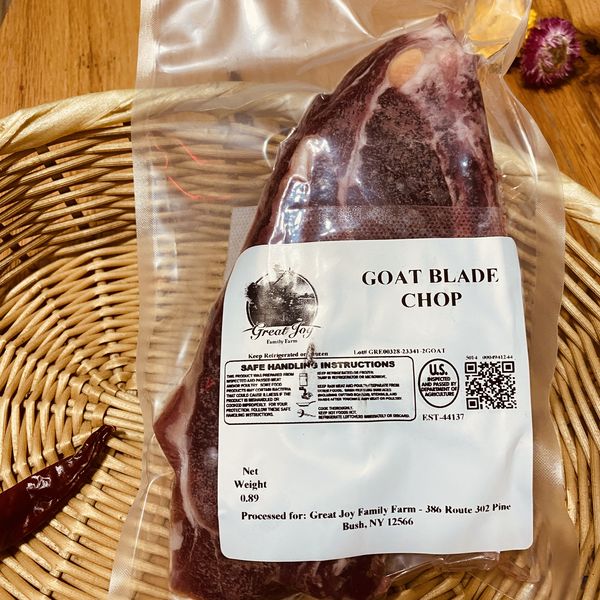 Goat Blade Chop - Great Joy Family Farm